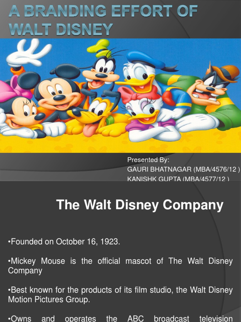 Disney's Global Brand Strategy | PDF | The Walt Disney Company | Brand