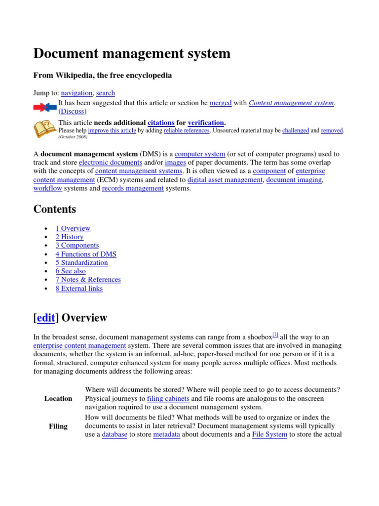 Document Management System | PDF | Metadata | Computer Data