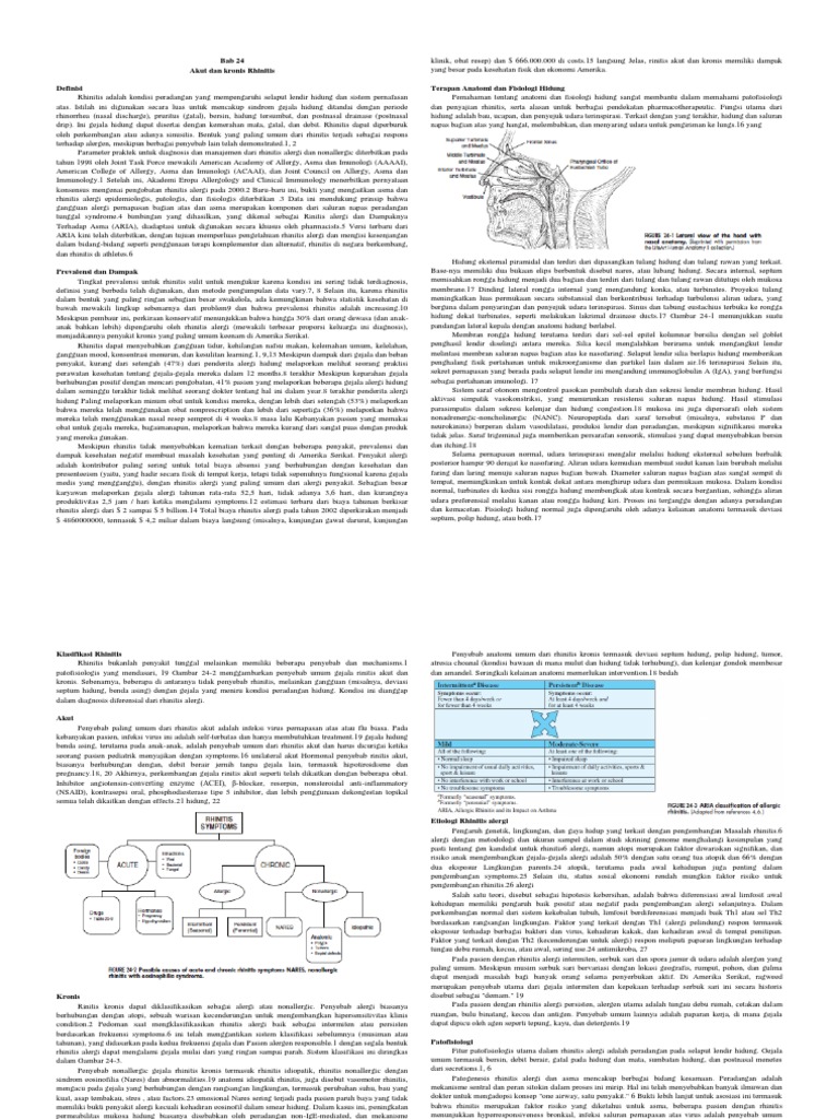 Rhinitis Akut Dan Kronis - En.id | PDF