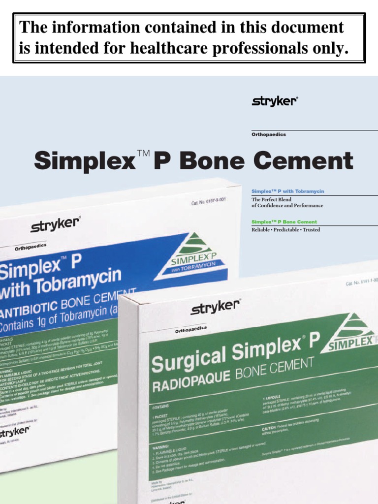 Simplex Cement Combined Brochure | PDF | Copolymer | Cement