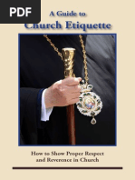 Usher Training Manual | PDF | Eucharist | Liturgy