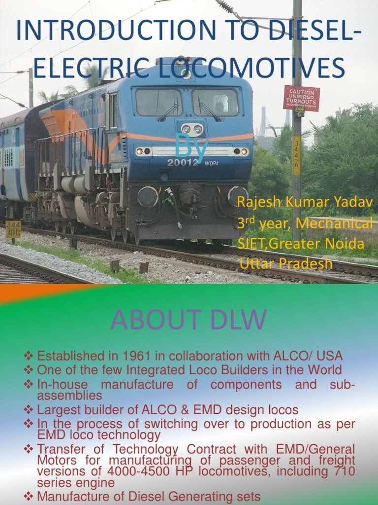 An Introduction to Diesel-Electric Locomotives: Components, Systems ...