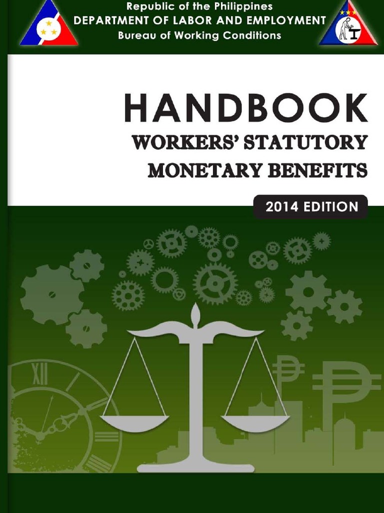 DOLE Handbook-English Version 2014 | PDF | Employee Benefits | Overtime
