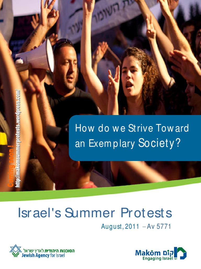Summer Protest Briefing Final | PDF | Israel | World Politics