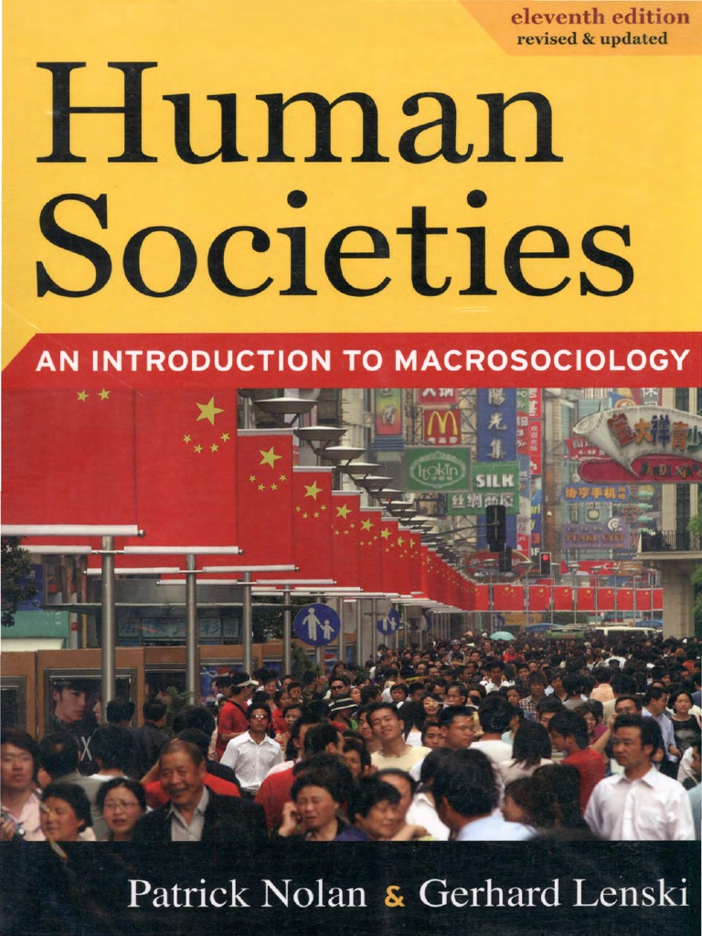 Patrick Nolan, Gerhard Lenski - Human Societies | PDF | Sociological ...
