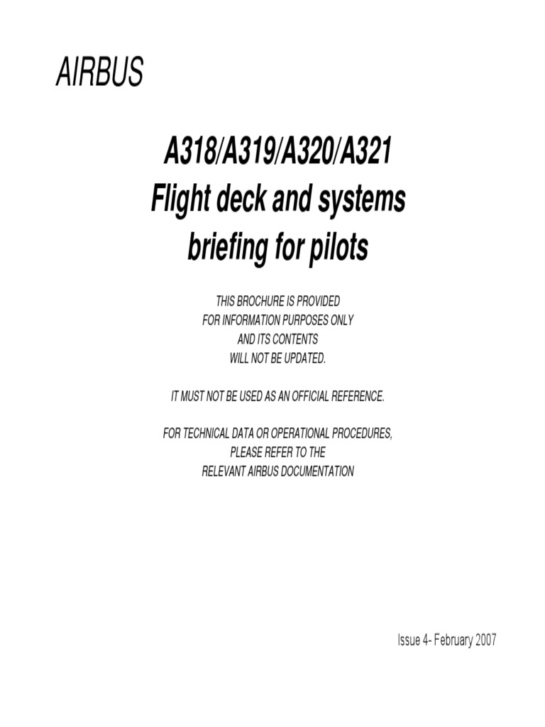4 A320 Flight Dec | PDF | Aircraft Flight Control System | Flight ...