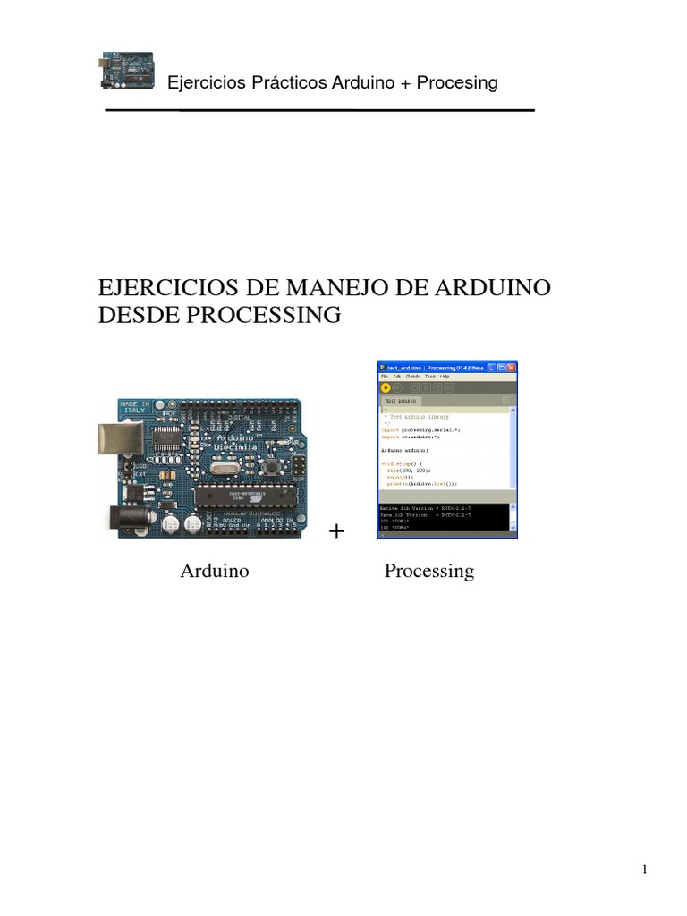 Practicas Arduino Processing | PDF | Arduino | Archivo de computadora Practicas Arduino Processing | PDF | Arduino | Archivo de computadora