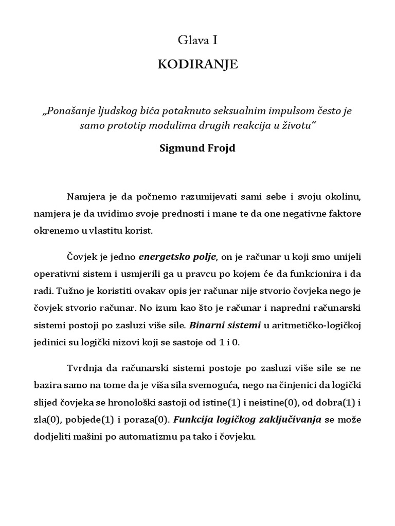 Kodiranje | PDF