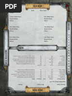 Dark Heresy 2E - Character Sheet - Form Fillable 1.2 | PDF