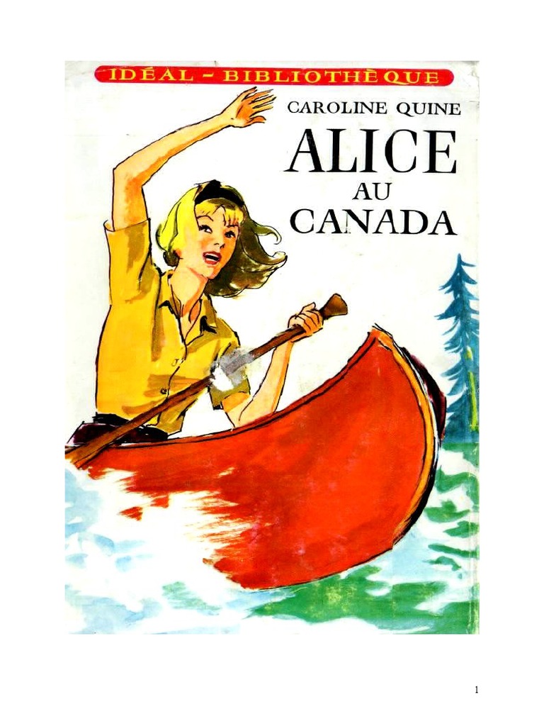 Caroline Quine Alice Roy 12 IB Alice Au Canada 1935 | PDF