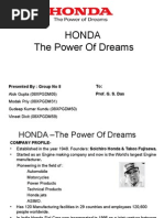 Understanding Honda's Core Philosophy | PDF | Honda | Communication