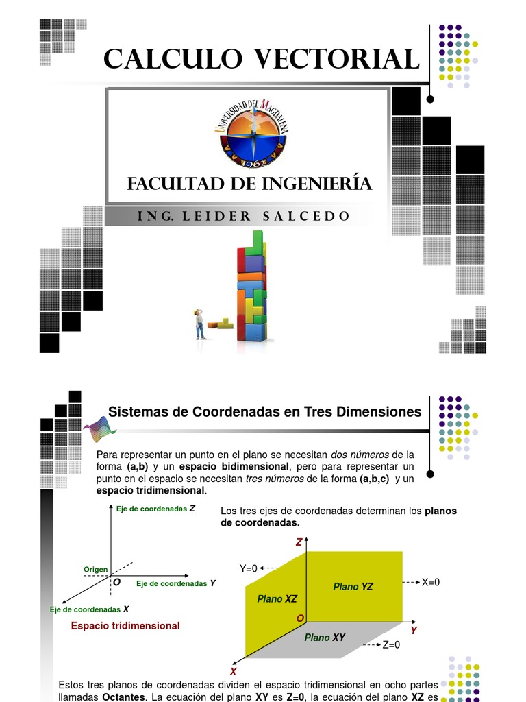 Calculo Vectorial - 01 | PDF | Vector Euclidiano | Geometria plana)