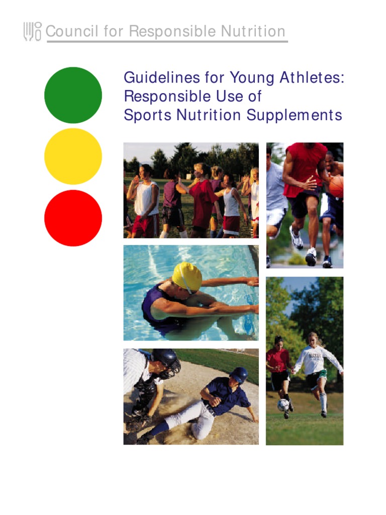 Guidlines For Young Athletes | PDF | Dietary Supplements | Nutrition
