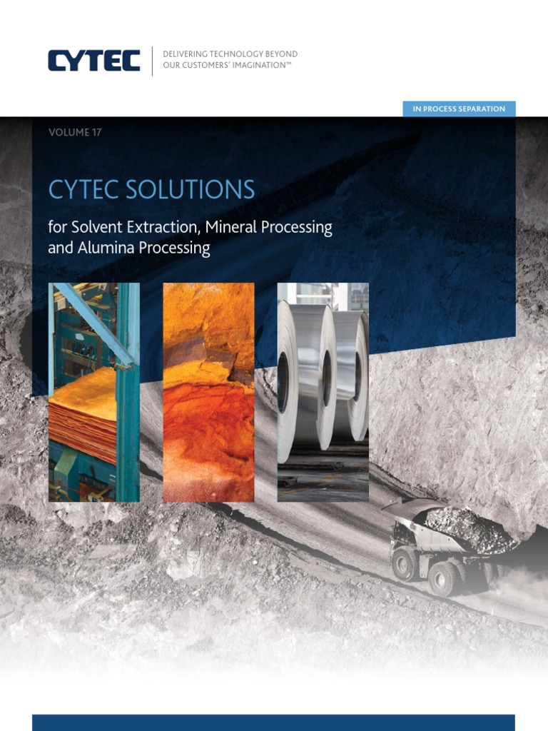 Cytec Solutions 2013 | PDF | Copper | Ph