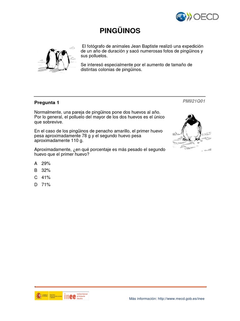 22 PINGÜINOS