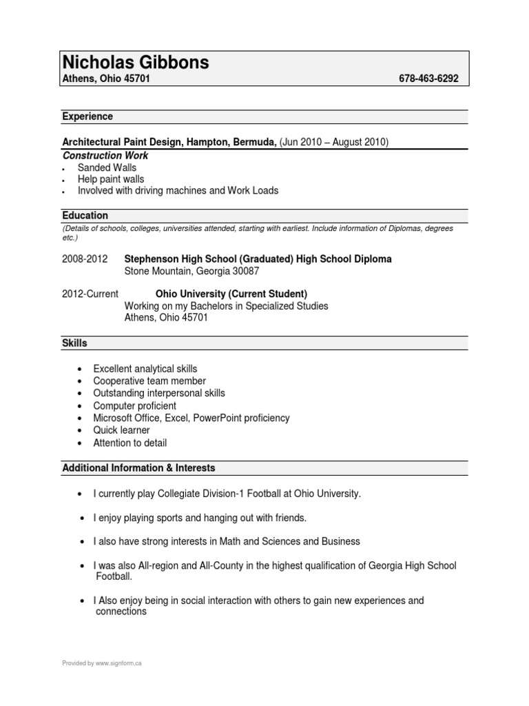 My Resume | PDF