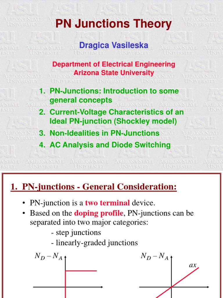 PN Junctions Theory | Download Free PDF | P–N Junction | Diode