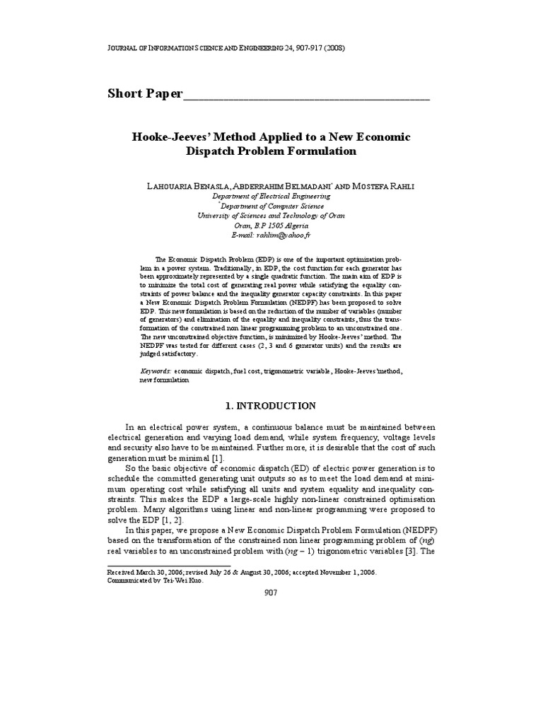 Hooke Jeeves Method - 15 | PDF | Mathematical Optimization | Linear ...