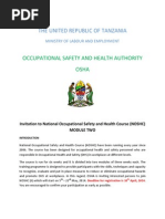 OSHEMAC Information 2024 | PDF | Occupational Safety And Health