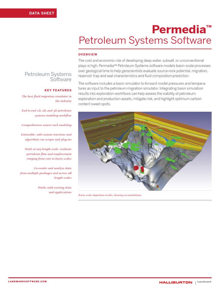 Permedia Petroleum Systems Software | PDF | Petroleum Reservoir | Petroleum