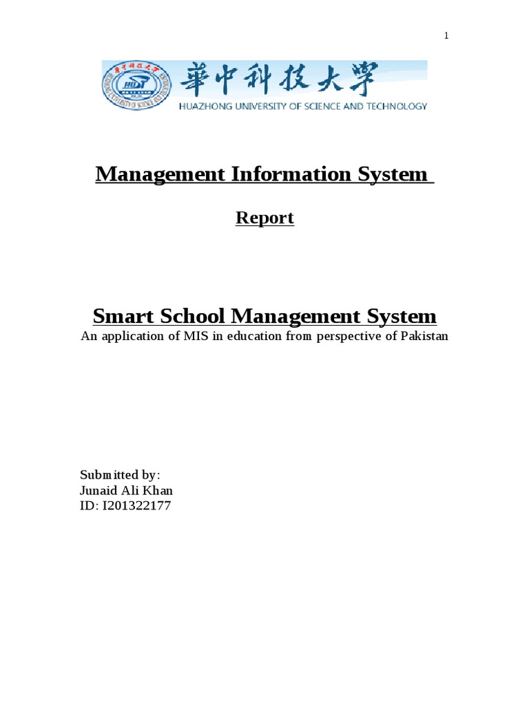 Management Information System Report | PDF | Tablet Computer ...