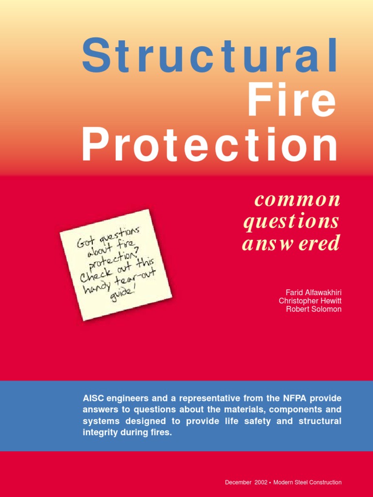 Structural Fire Protection Guide | PDF | Heat Capacity | Structural Steel