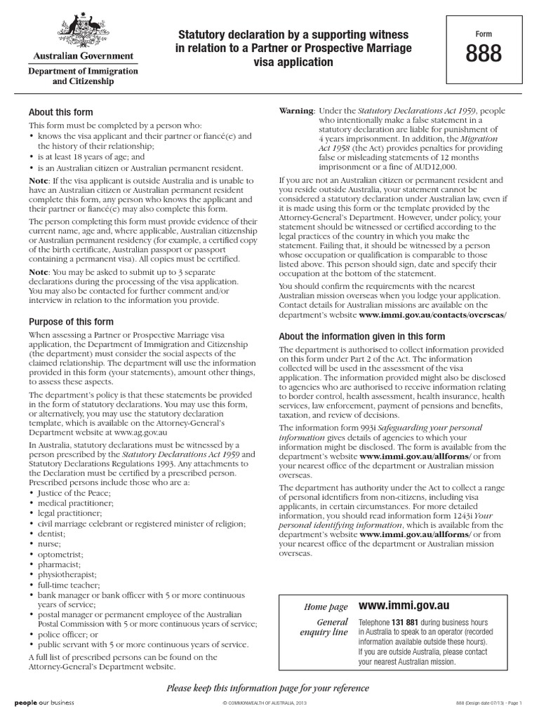 Form 888 | PDF | Permanent Residence (United States) | Travel Visa