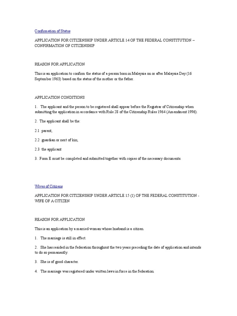 Confirmation of Status | PDF