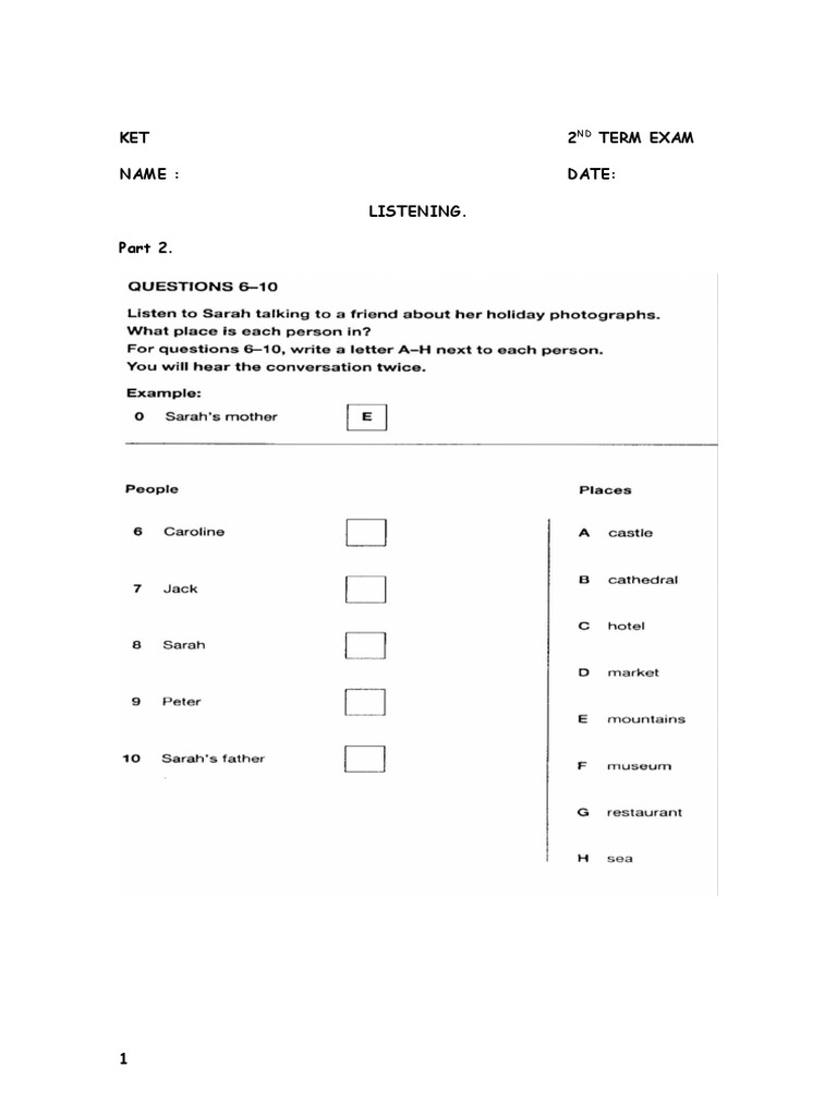 KET EXAM | Ellipsis | Grammar