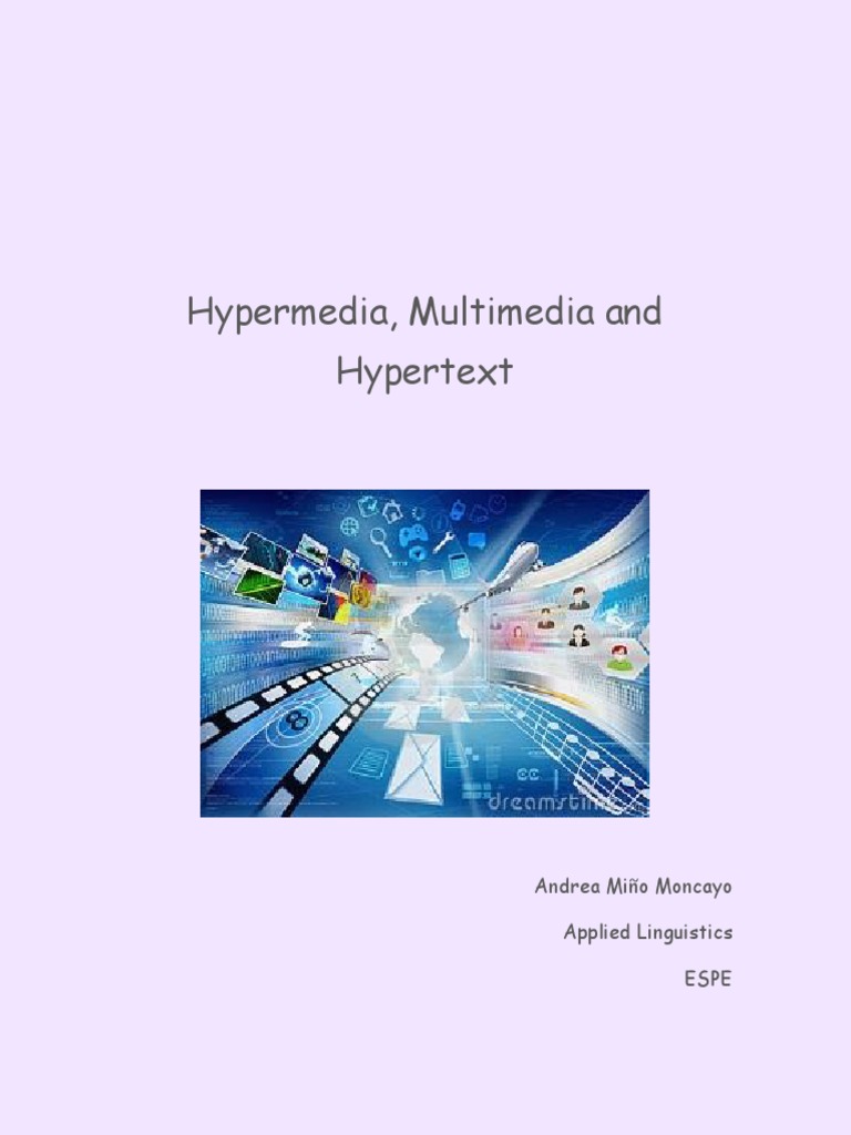 Hypermedia, Multimedia, Hypertext Guide | PDF | Computers