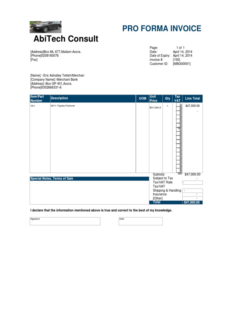 Proforma-Invoice | PDF | License | Copyright