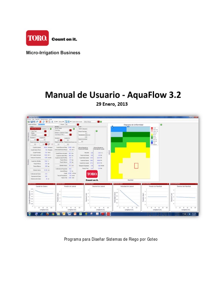 AquaFlow 3 2 Users Manual Spanish | PDF | Riego | Point and Click