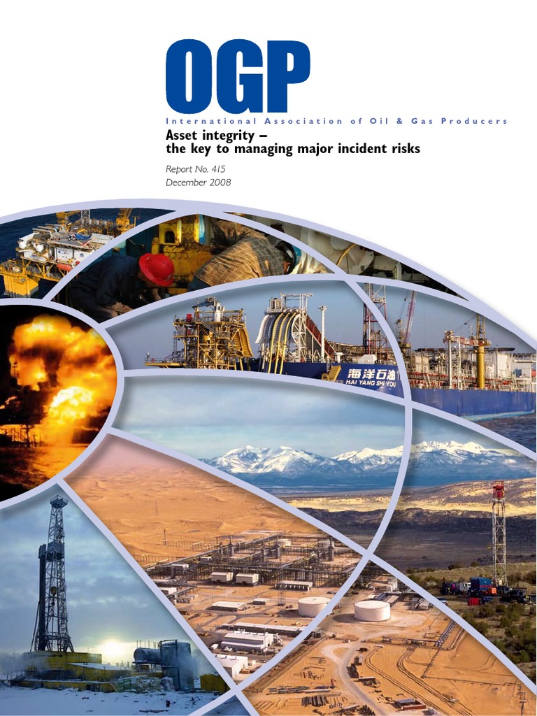 Asset Integrity - The Key To Managing Major Incident Risks (Ogp) | PDF ...