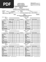 Deped Form 138-E Report Card Grades 4 To 6 Blank | PDF