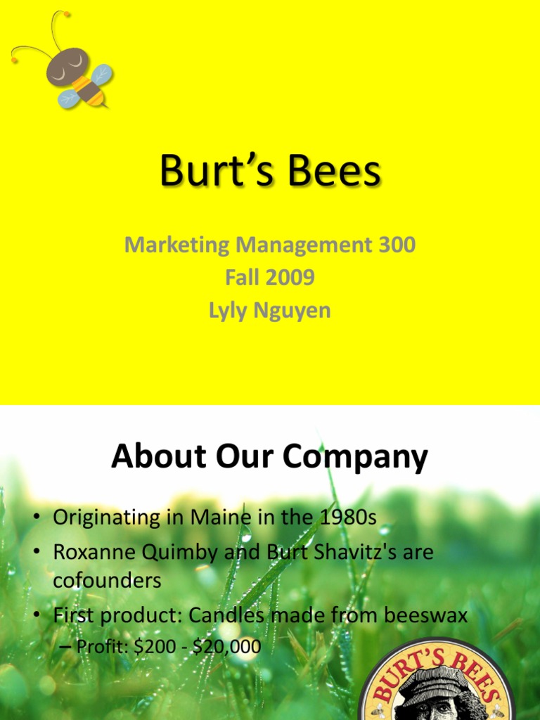 Burt’s Bees | Business | Market (Economics)