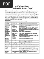 ABC COuntdown Chart | PDF