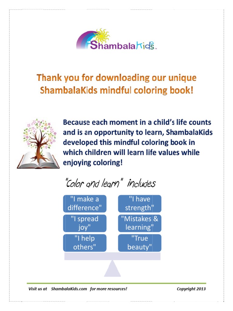 Mindful Butterfly Coloring Activity | PDF | Lifestyle