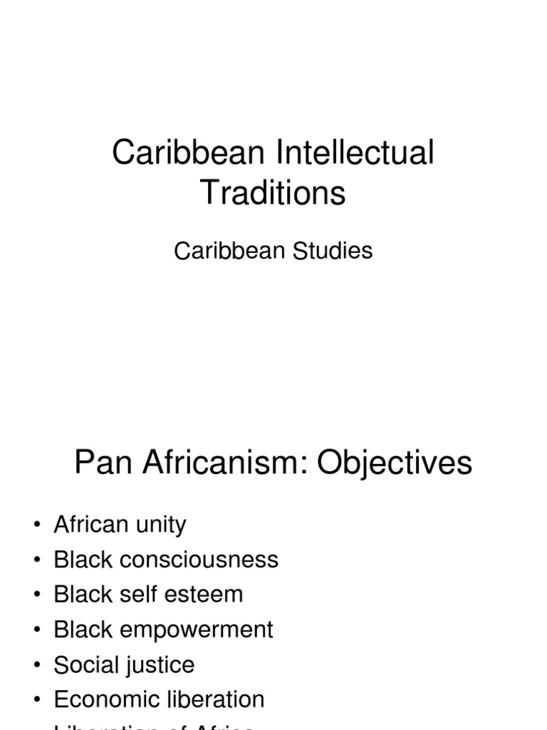 Caribbean Intellectual Movements Overview | PDF | Politics | Social Science