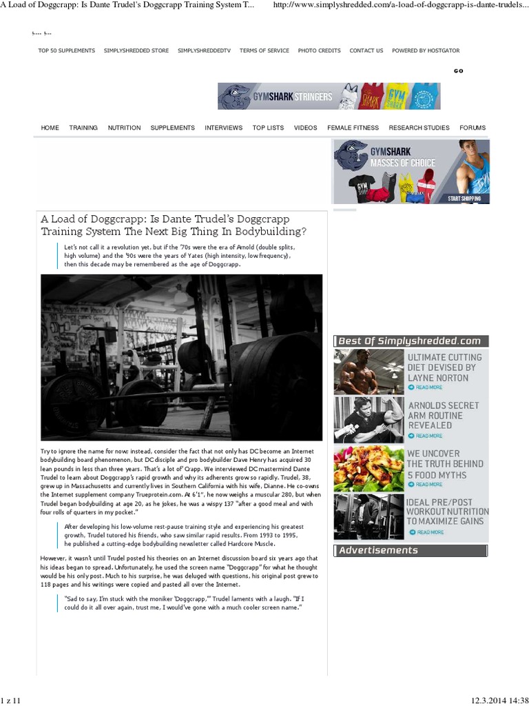 Is Dante Trudel's Doggcrapp Training System The Next Big Thing in ...