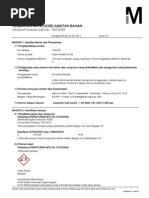 MSDS (Material Safety Data Sheet) NaOH | PDF