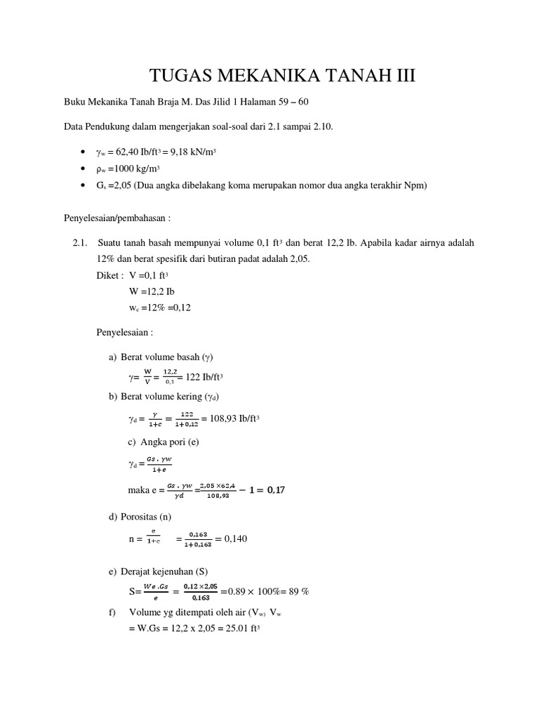 Tugas Mektan III | PDF