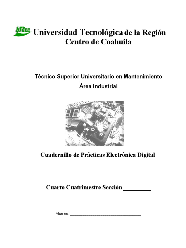 CUADERNILLOS DE PRACTICAS Electronica Digital | PDF | Decimal codificado en binario | Ingeniería ...