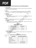 Sni Mix Design Beton 2012 | PDF