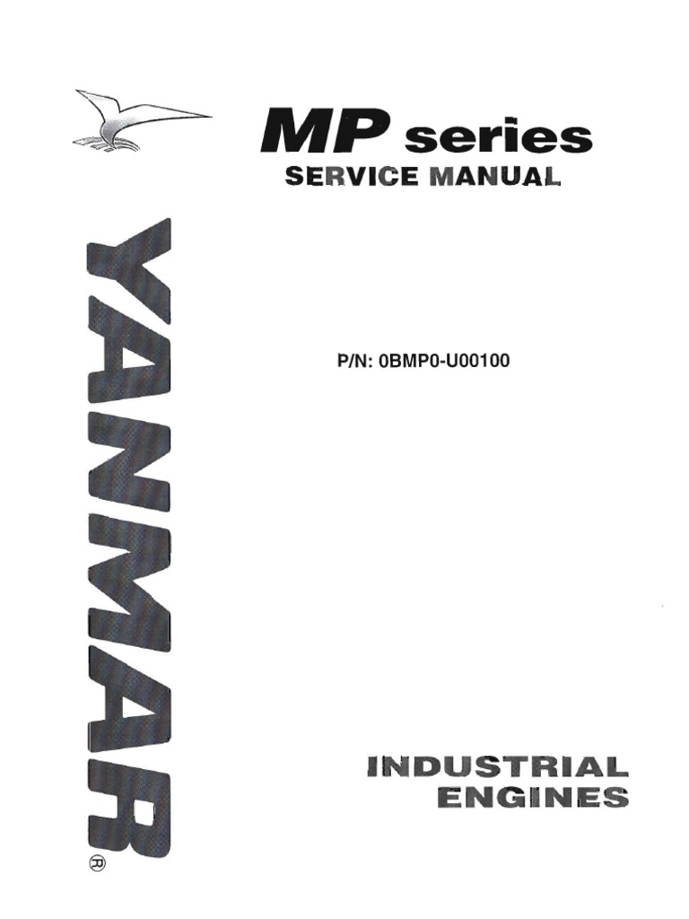 YANMAR MP Series Service Manual | PDF | Fuel Injection | Valve