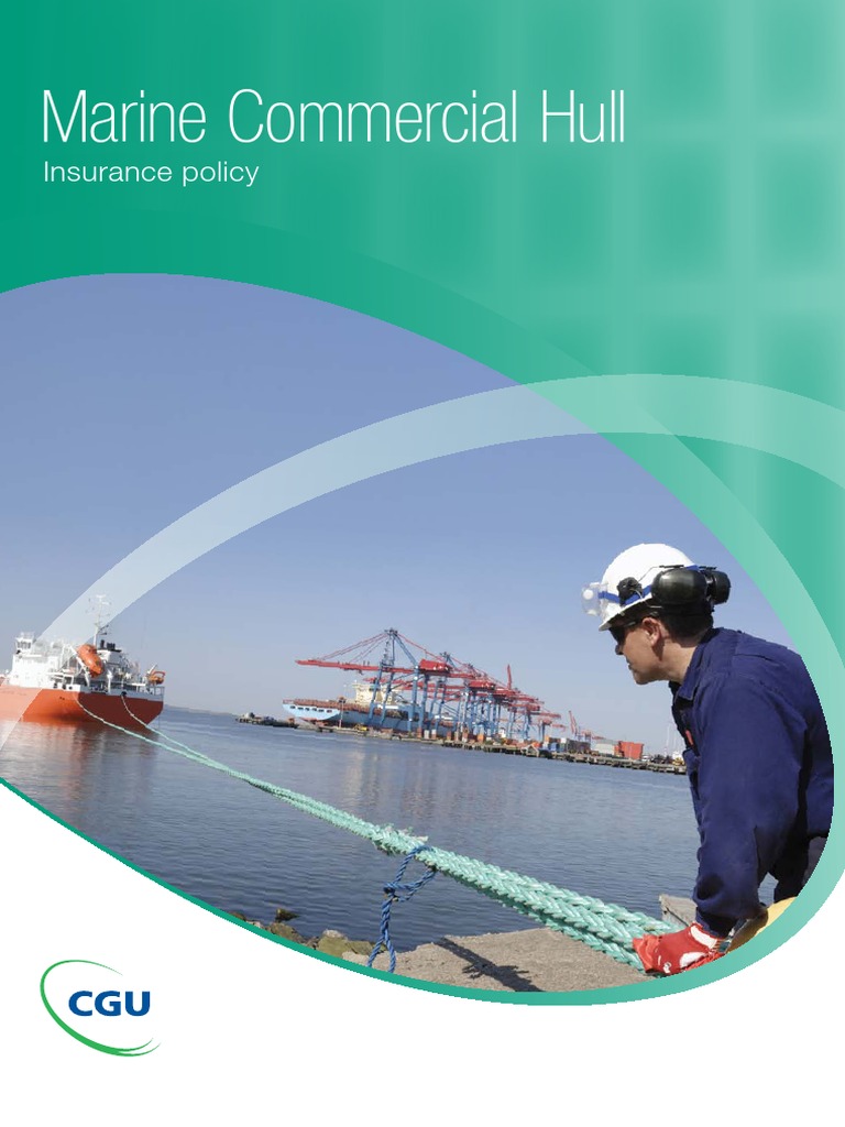 Cgu Commercial Hull Insurance Policy | Insurance | Costs In English Law