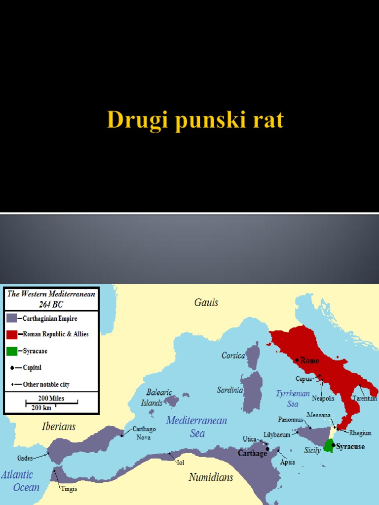 Drugi Punski Rat - Prezentacija | PDF