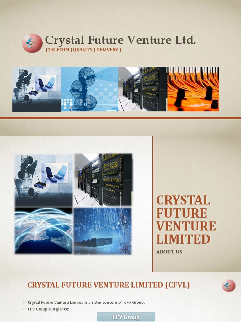 Corporate Profile - Crystal Future Venture Limited | Telecommunication ...