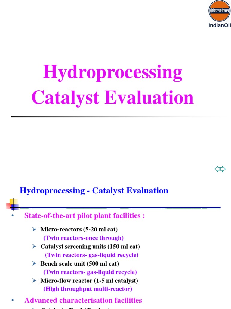 Hydroprocessing Catalyst Insights | PDF | Fuels | Industrial Processes