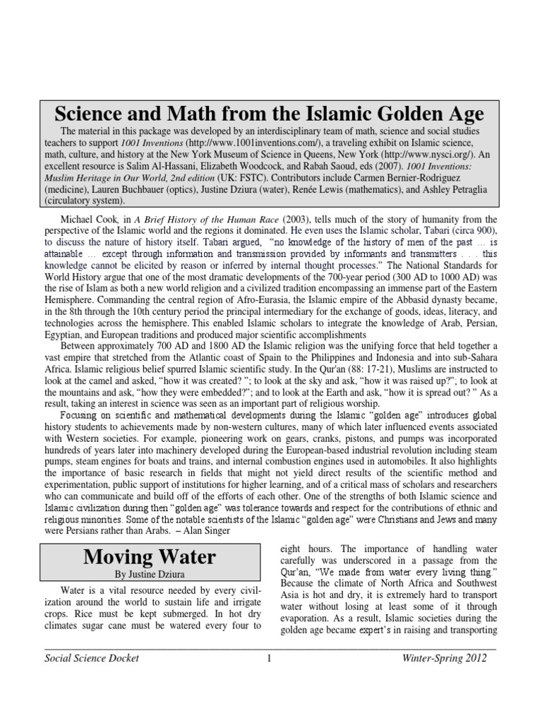 Science And Math From The Islamic Golden Age | Trigonometry ...
