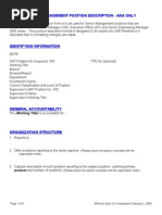 Job Description Acknowledgement | PDF